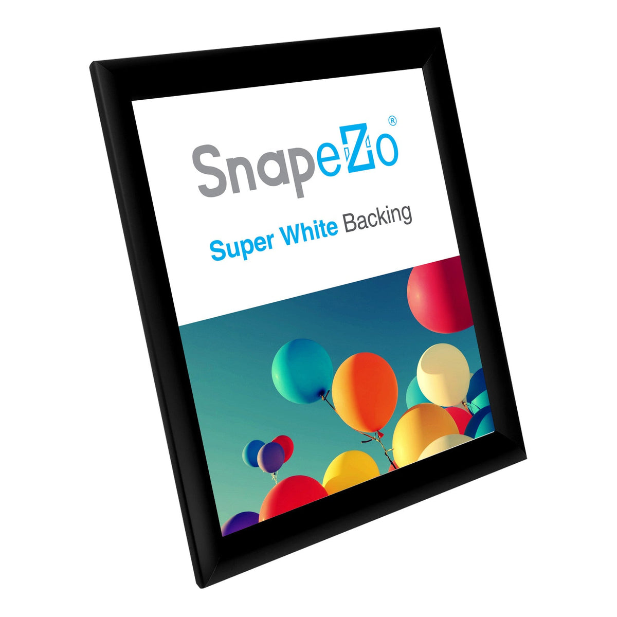 9x11 Black Snapezo® Snap Frame - 1" Profile – Snapezo.com