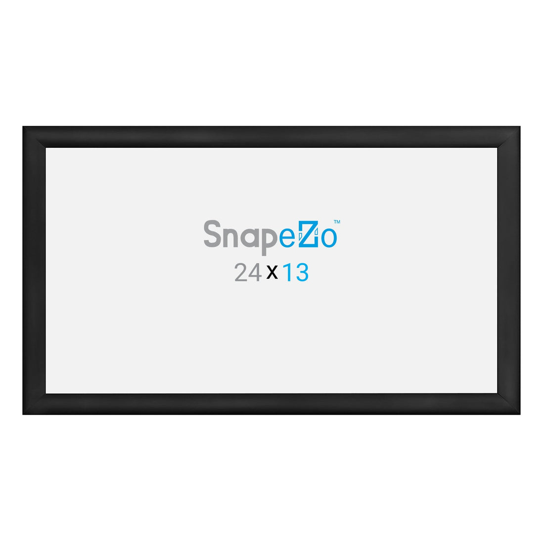 13x24 Black Snapezo® Snap Frame - 1.2" Profile – Snapezo.com