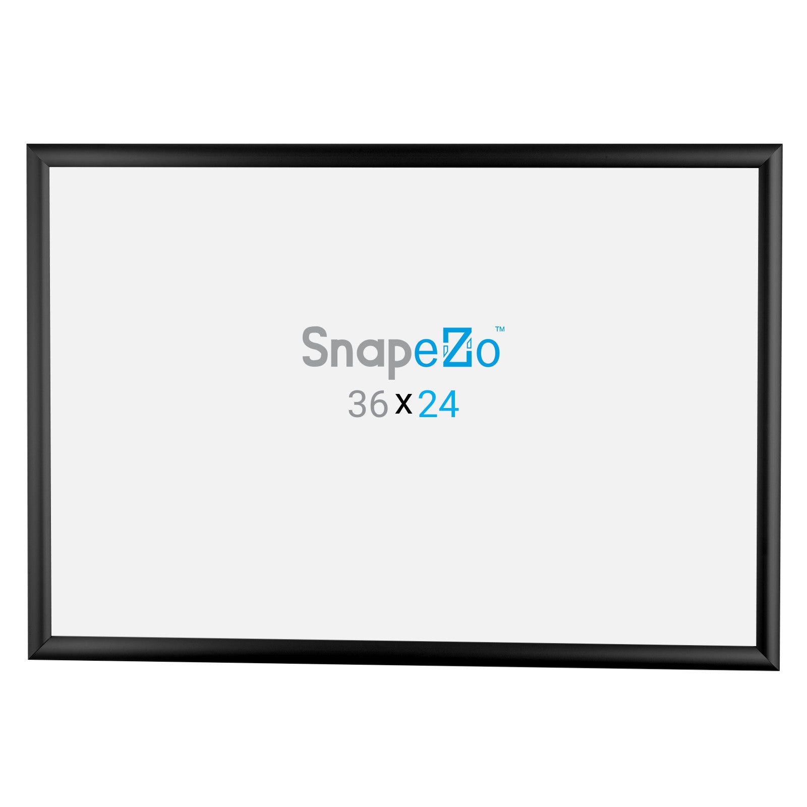 24x36 Black Snapezo® Snap Frame - 1" Profile – Snapezo.com