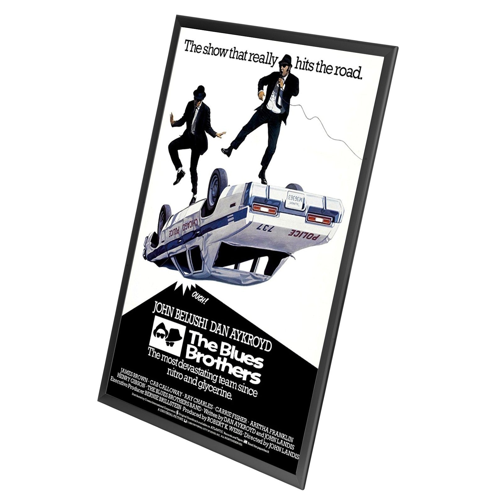 27x41 Black Snapezo® Snap Frame - 1.25" Profile – Snapezo.com