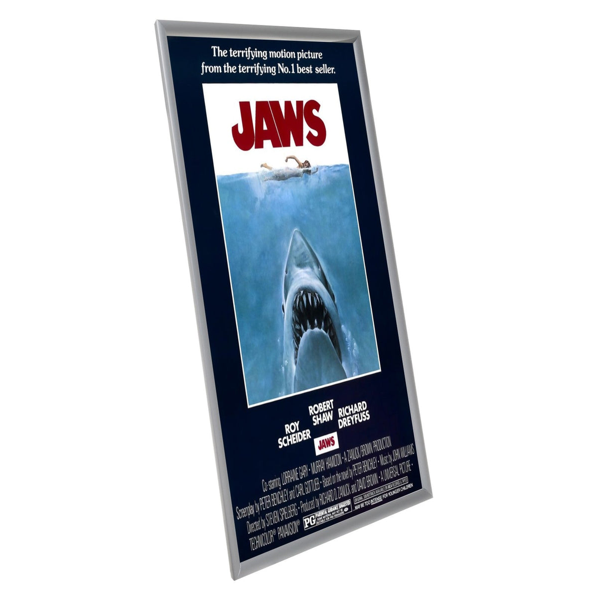 27x41 Silver Snapezo® Snap Frame - 1.2" Profile – Snapezo.com